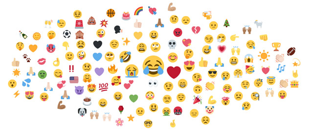 😍 Emoji Betydning - 😉 Liste over alle emoji for WhatsApp og Facebook 💯🙈👋😱